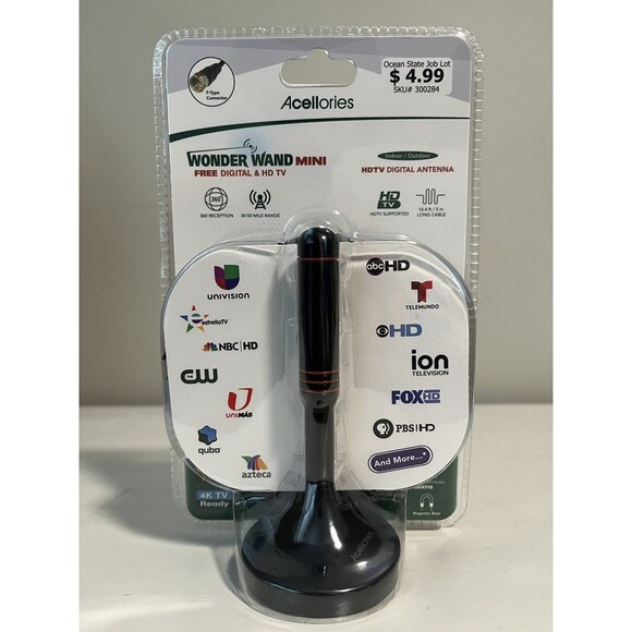 Acellories | Other | Acellories Wonder Wand Mini Tv Digital Antenna 4k ...